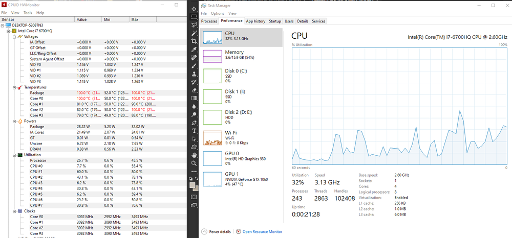 Laptops Cpu Insane High Temps Laptops And Pre Built Systems Linus Tech Tips
